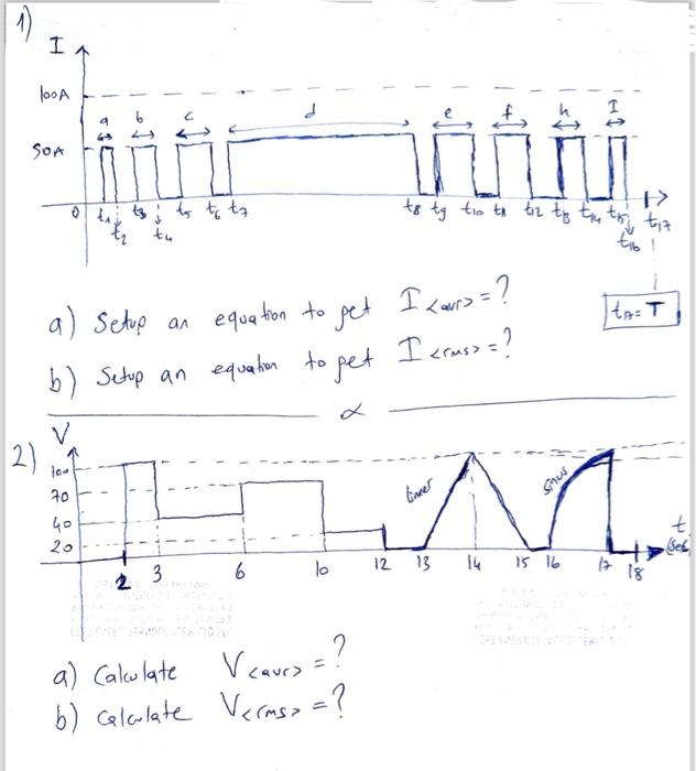 Solved a) Setup an equation to get I = ? b) Setup an | Chegg.com