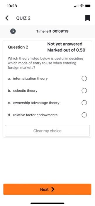 Solved Question 2 Not yet answered Marked out of 0.50 Which | Chegg.com Solved Question 2 Not yet answered Marked out of 0.50 Which | Chegg.com