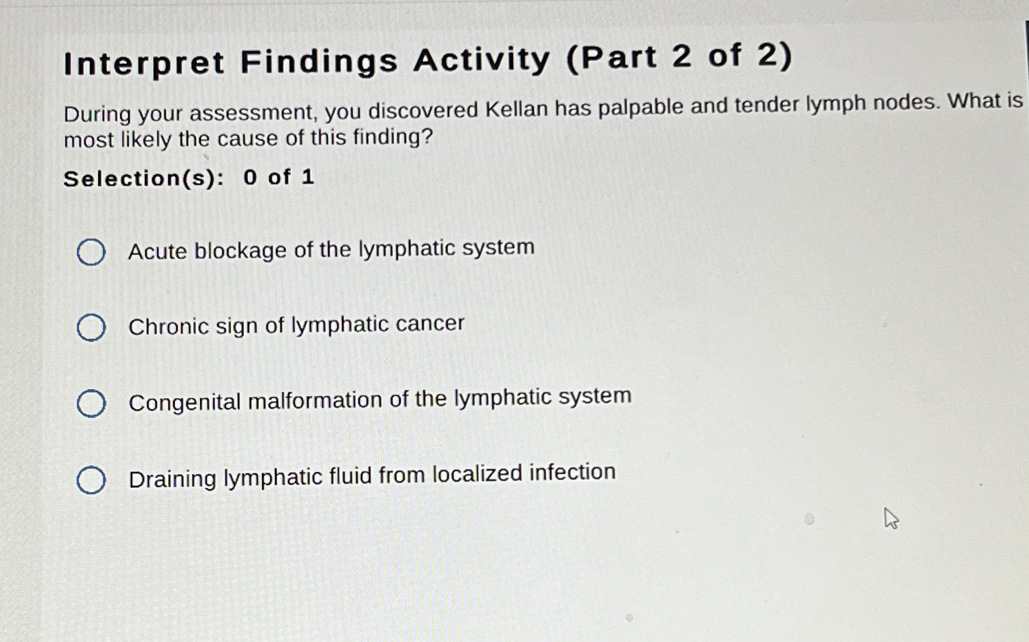 Solved Interpret Findings Activity (Part 2 ﻿of 2 )During | Chegg.com