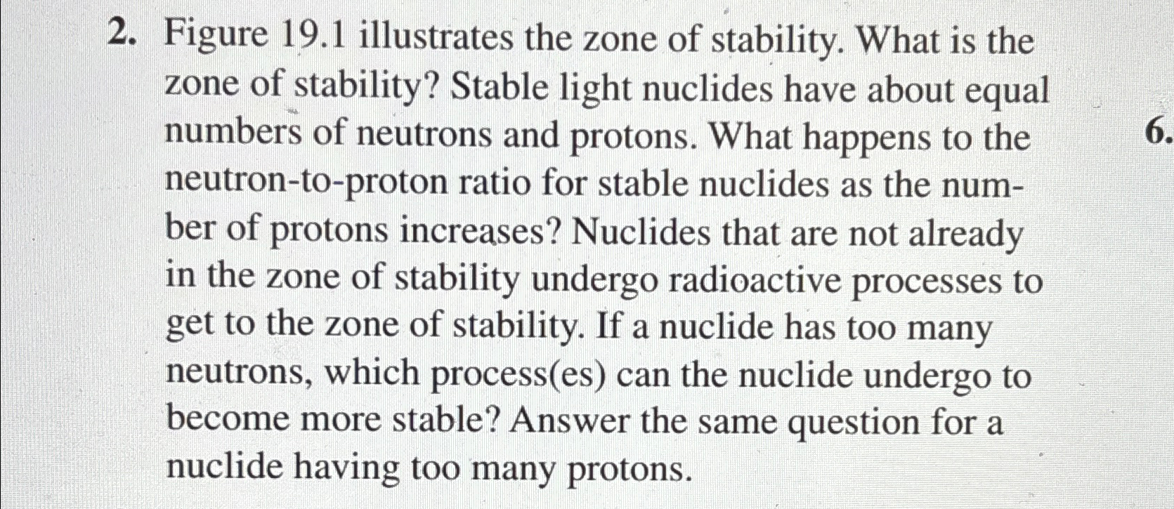 Solved Figure 19.1 ﻿illustrates the zone of stability. What | Chegg.com