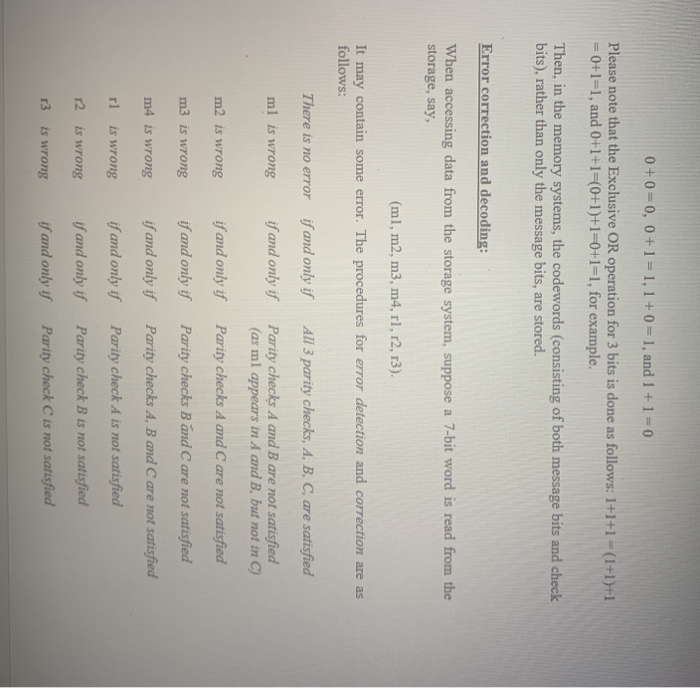 Solved (1). Using the ASCII-Binary Character Table (which is | Chegg.com