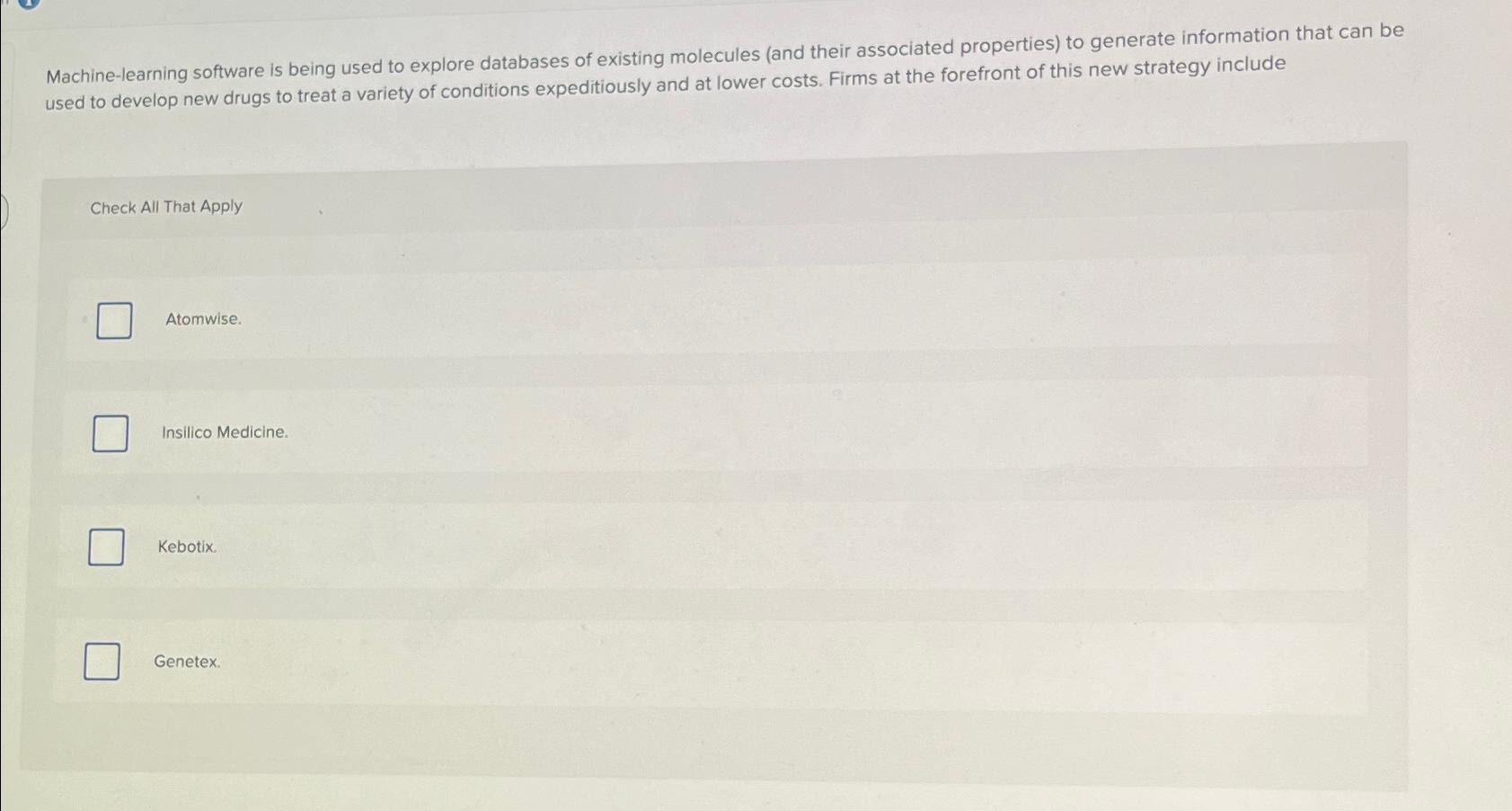Solved Machine-learning software is being used to explore | Chegg.com