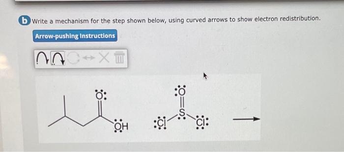Solved Write a mechanism for the step shown below, using | Chegg.com
