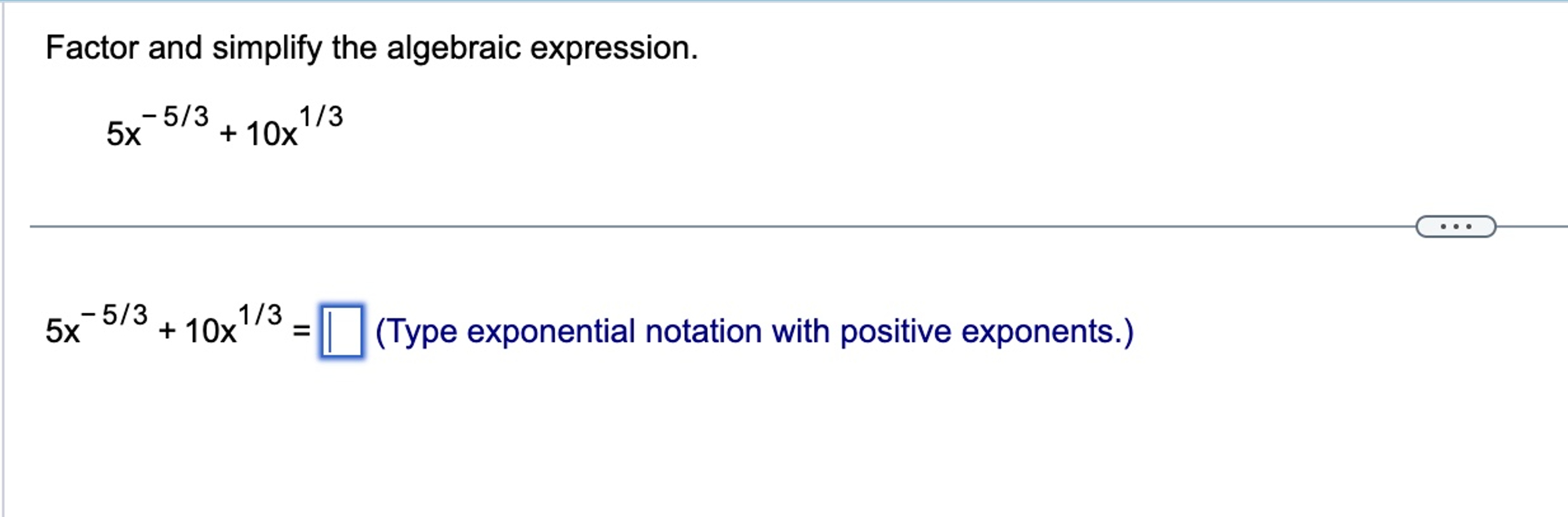 Solved Factor and simplify the algebraic | Chegg.com
