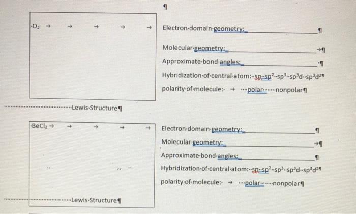 Solved Use the VESPER model to supply the following | Chegg.com