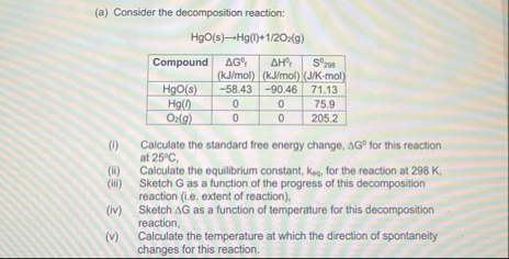 Solved (a) ﻿Consider the decomposition | Chegg.com