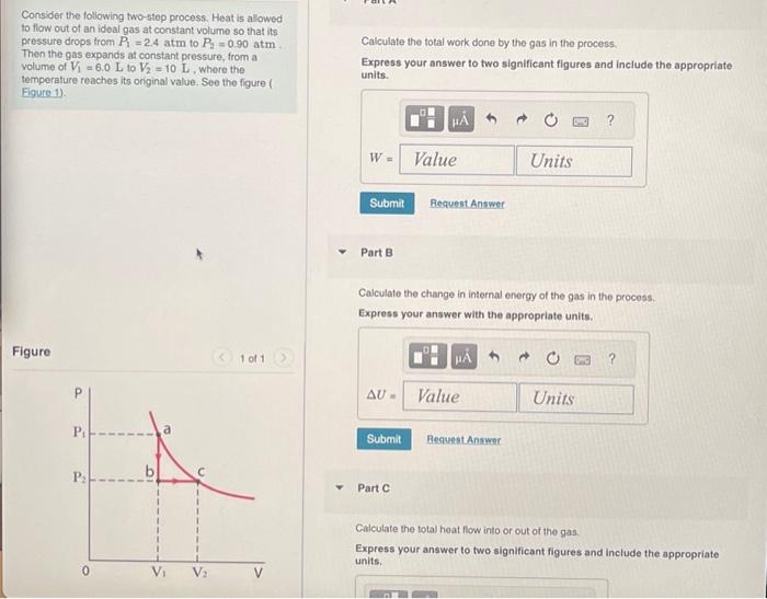 Solved Consider the following two-step process. Heat is | Chegg.com