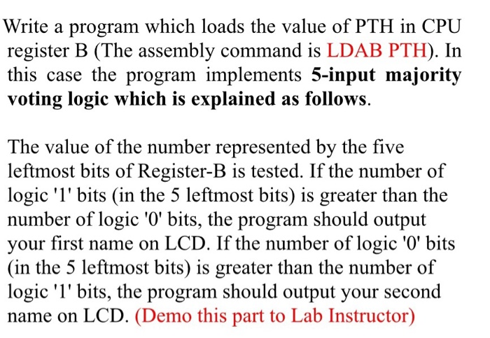 Please Answer In Assemblyhcs12 Code With Codewarrior 