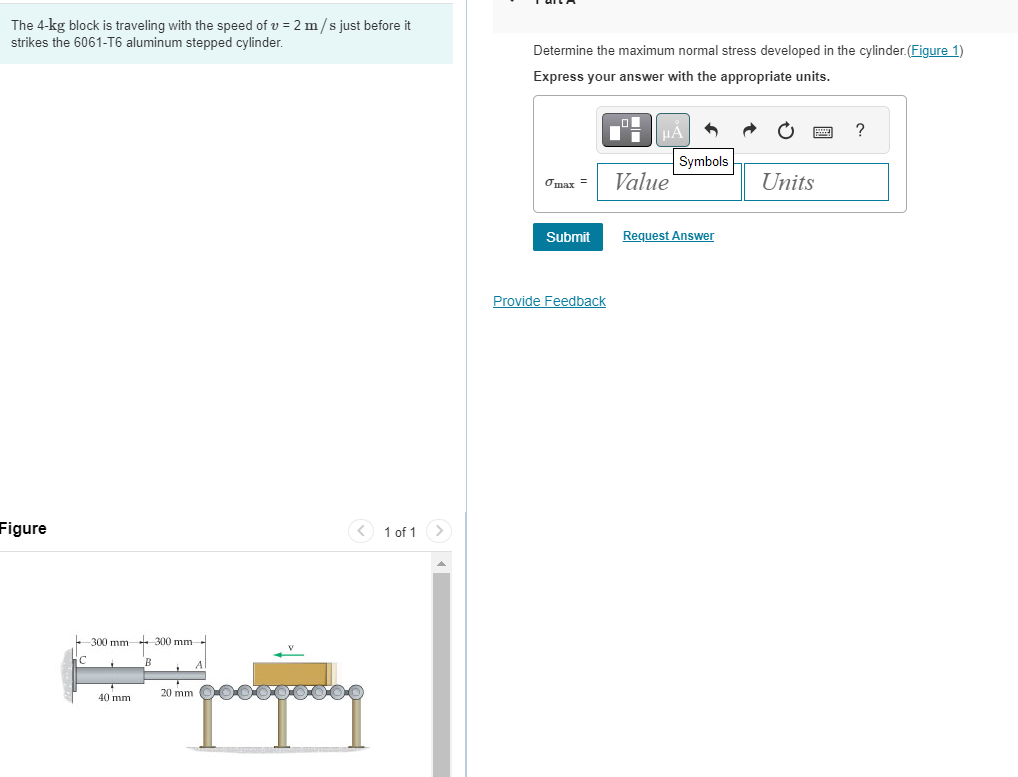 Solved The 4 - kg ﻿block is traveling with the speed of | Chegg.com