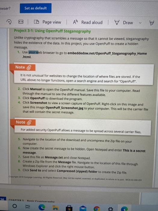 Solved wser? Set as default ID Page view l A Read aloud IV | Chegg.com