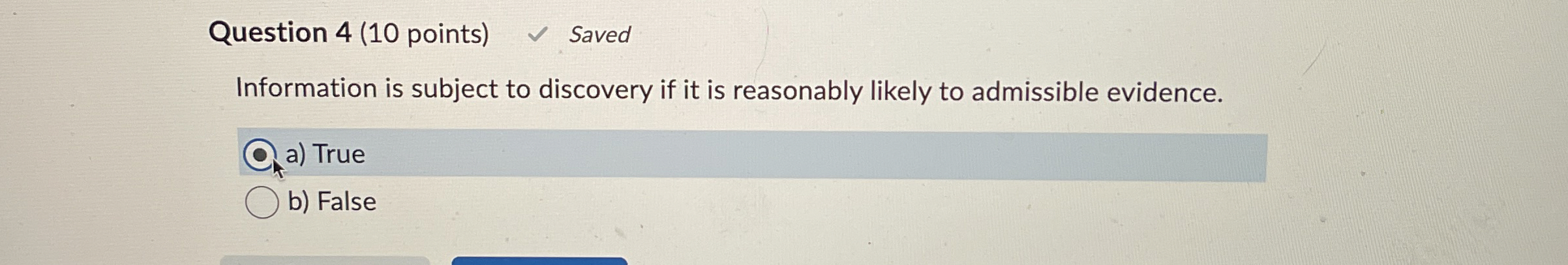 Solved Question 4 (10 ﻿points)SavedInformation is subject to | Chegg.com