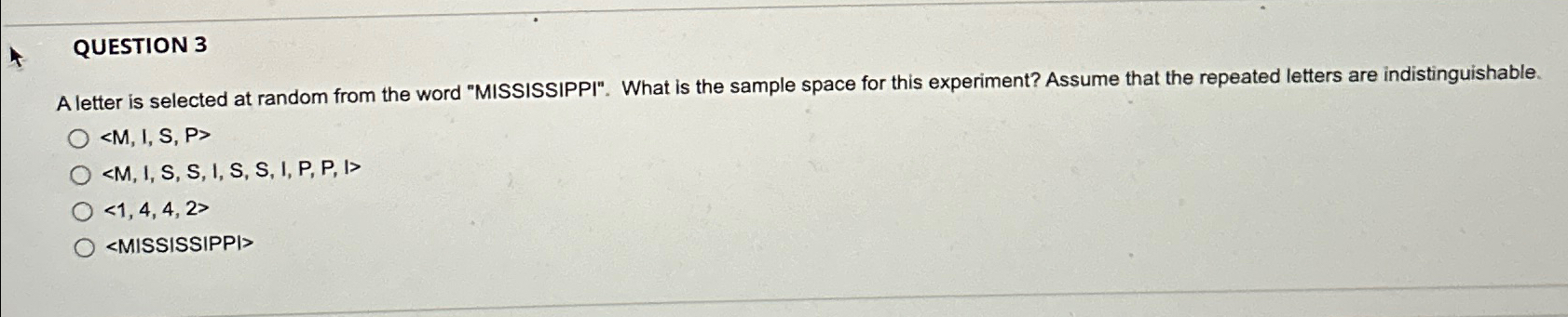 Solved QUESTION 3A letter is selected at random from the | Chegg.com
