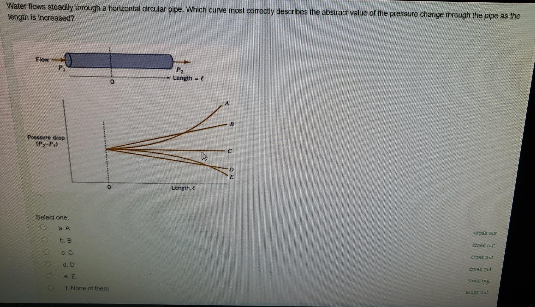 Solved flow direction Which statement is correct for the | Chegg.com