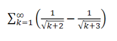 Solved If it's a telescoping series, Find a formula for the | Chegg.com