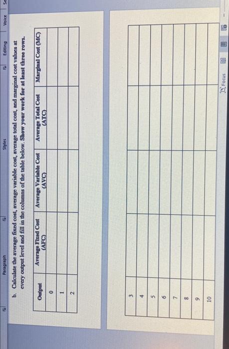 Solved 1. (12 points) The table below contains values for | Chegg.com
