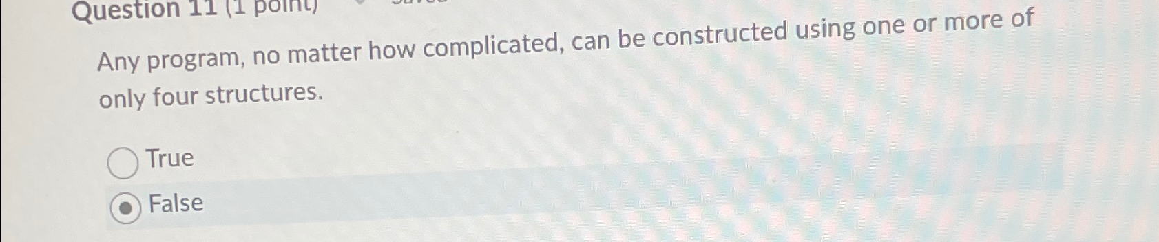 Solved Any program, no matter how complicated, can be | Chegg.com