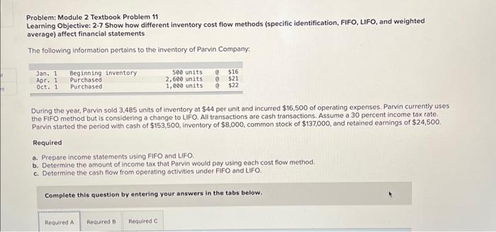 Solved Problem: Module 2 Textbook Problem 11 Learning | Chegg.com