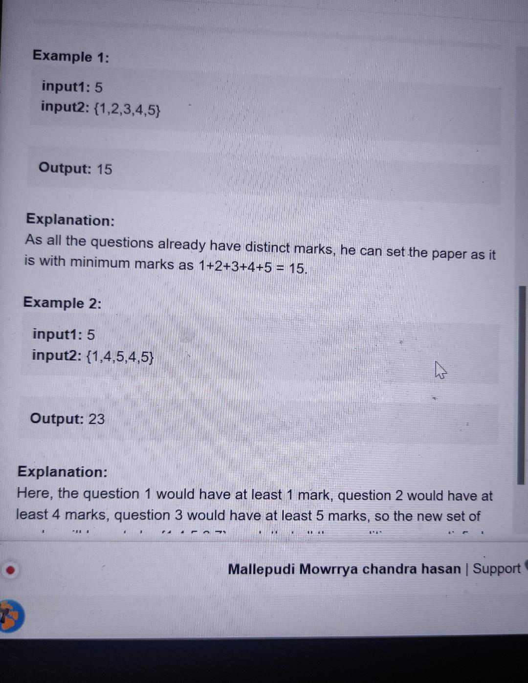 Solved Mr. Myers and the Exam A mathematics question paper | Chegg.com