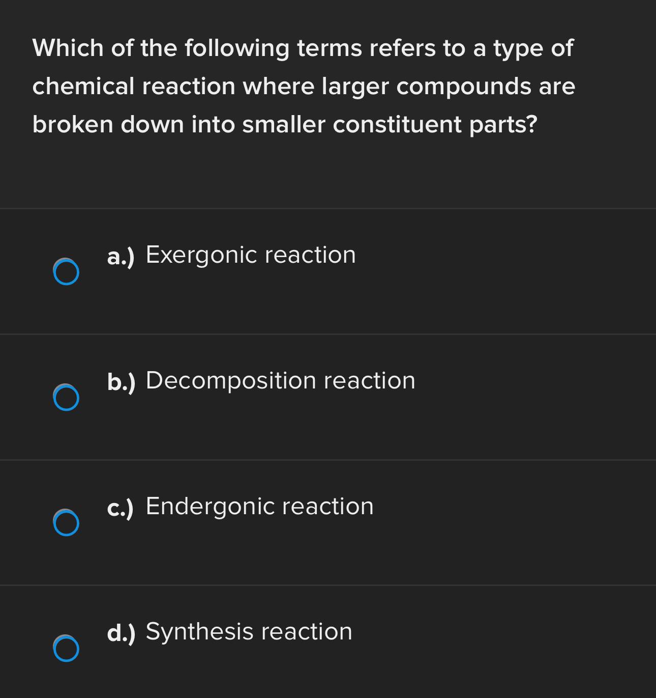 Solved Which of the following terms refers to a type of | Chegg.com