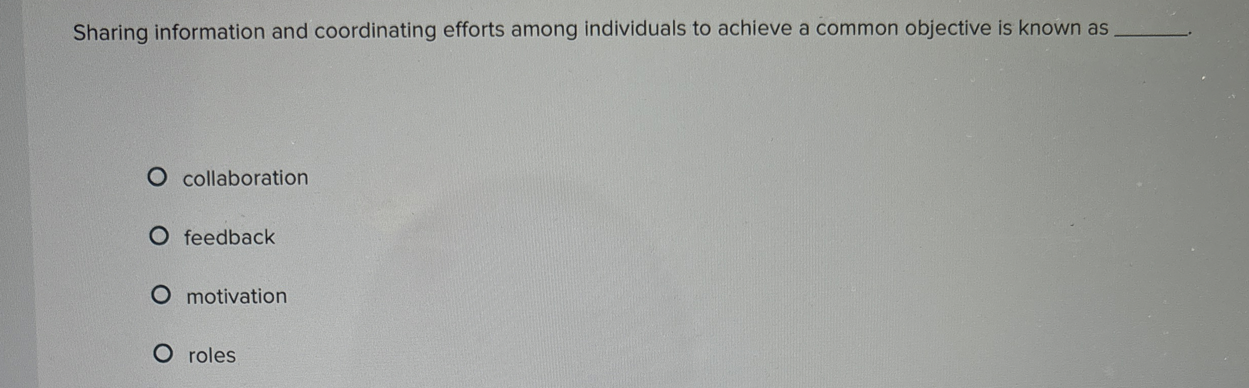 Solved Sharing information and coordinating efforts among | Chegg.com