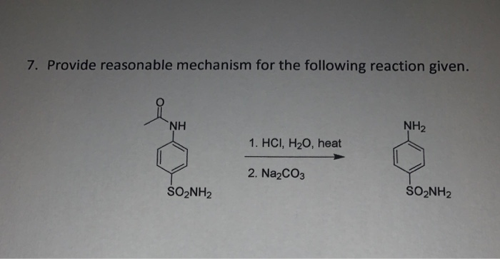Solved 7. Provide reasonable mechanism for the following | Chegg.com