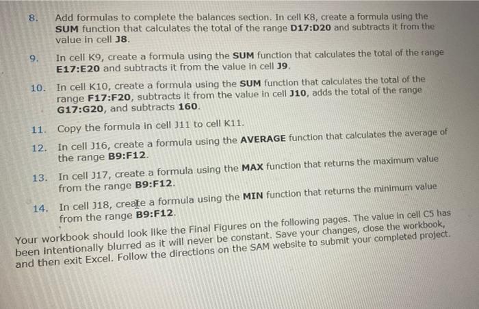 Solved 1. 2 PROJECT STEPS Chanelle Larson is a professional | Chegg.com