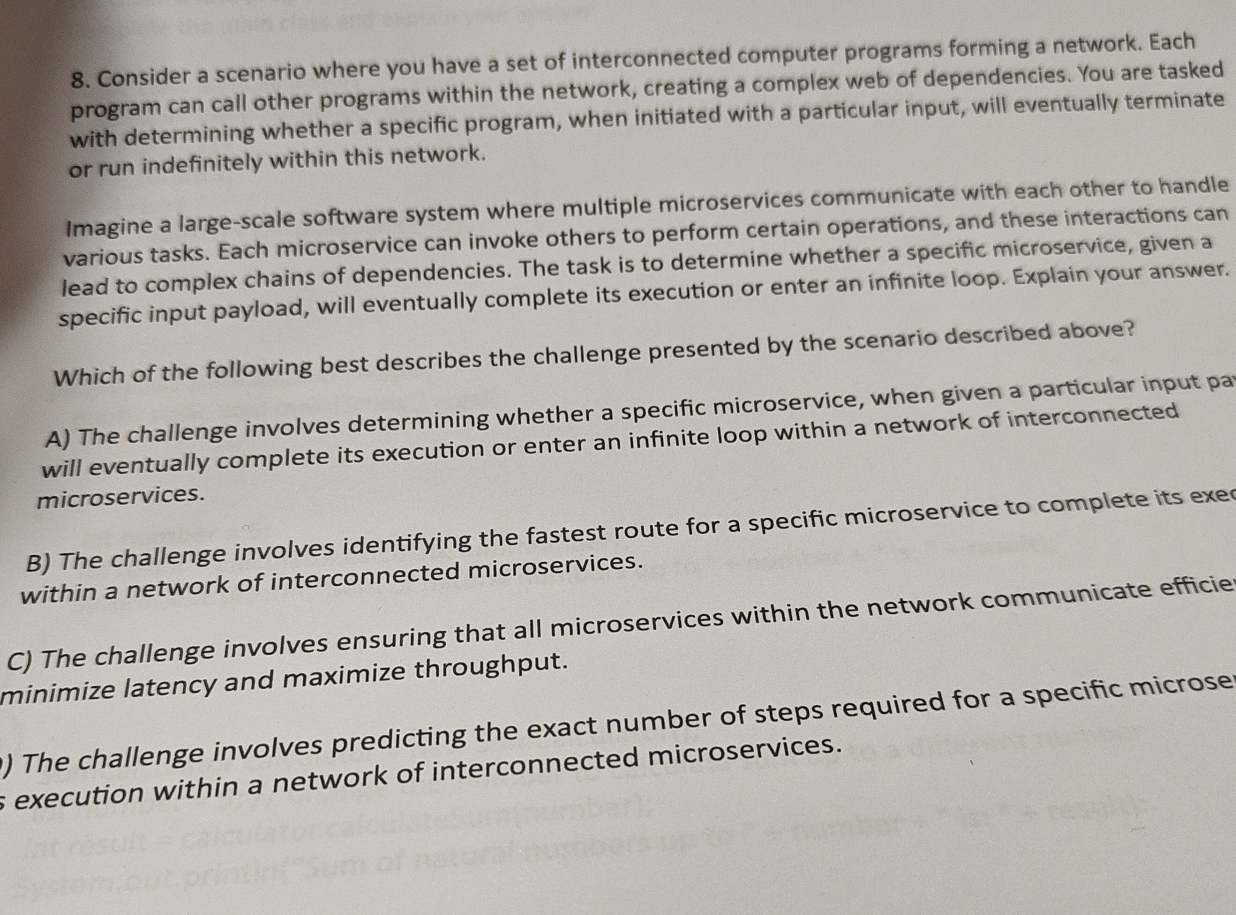 Solved Consider a scenario where you have a set of | Chegg.com