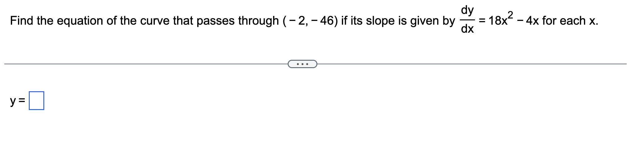 Solved Find the equation of the curve that passes through | Chegg.com