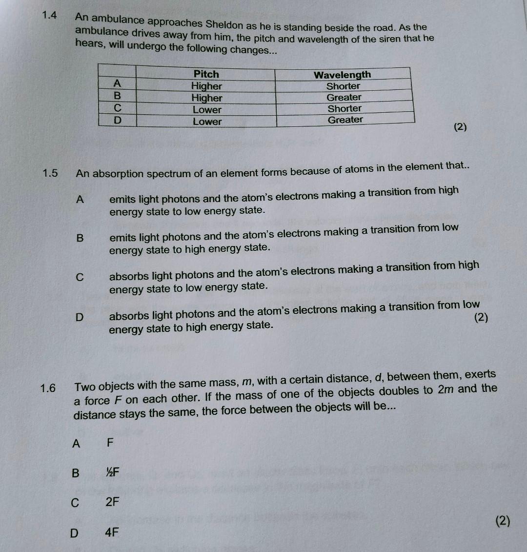 Solved QUESTION 1: MULTIPLE-CHOICE QUESTIONS Various options | Chegg.com
