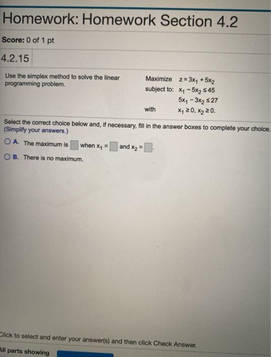 Solved Homework Homework Section 4 2 Score 0 Of 1 Pt