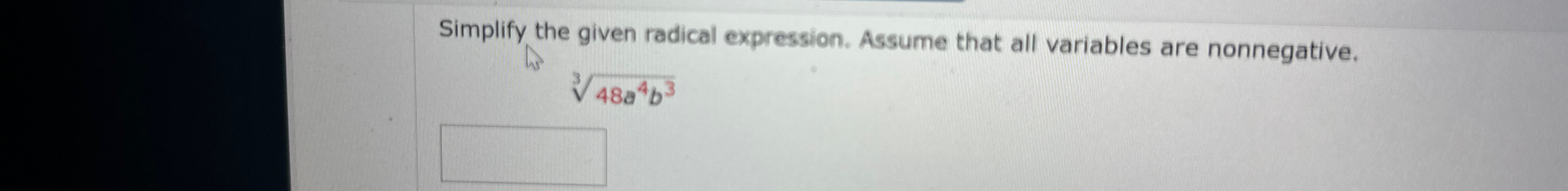 Solved Simplify the given radical expression. Assume that | Chegg.com