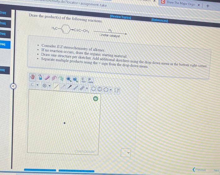 Solved vity.do?locator assignment-take C Draw The Major Orga | Chegg.com
