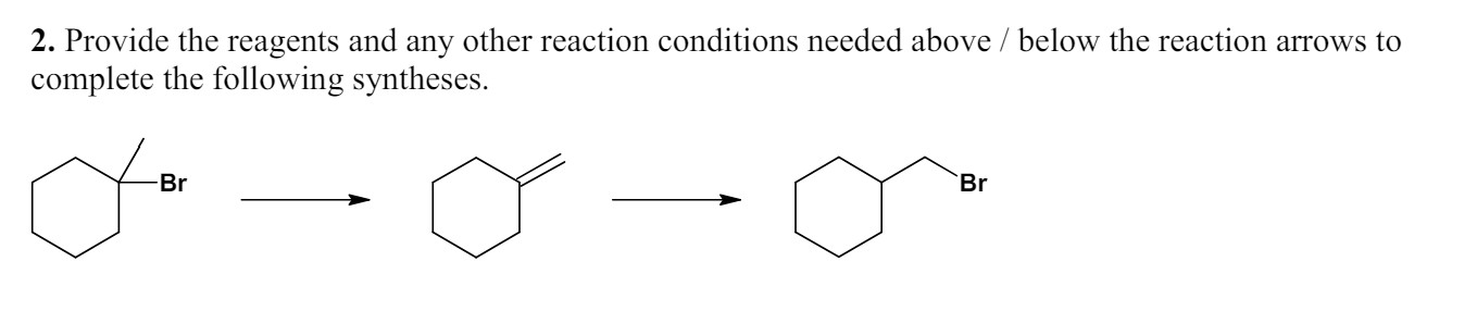 Solved Provide the reagents and any other reaction | Chegg.com