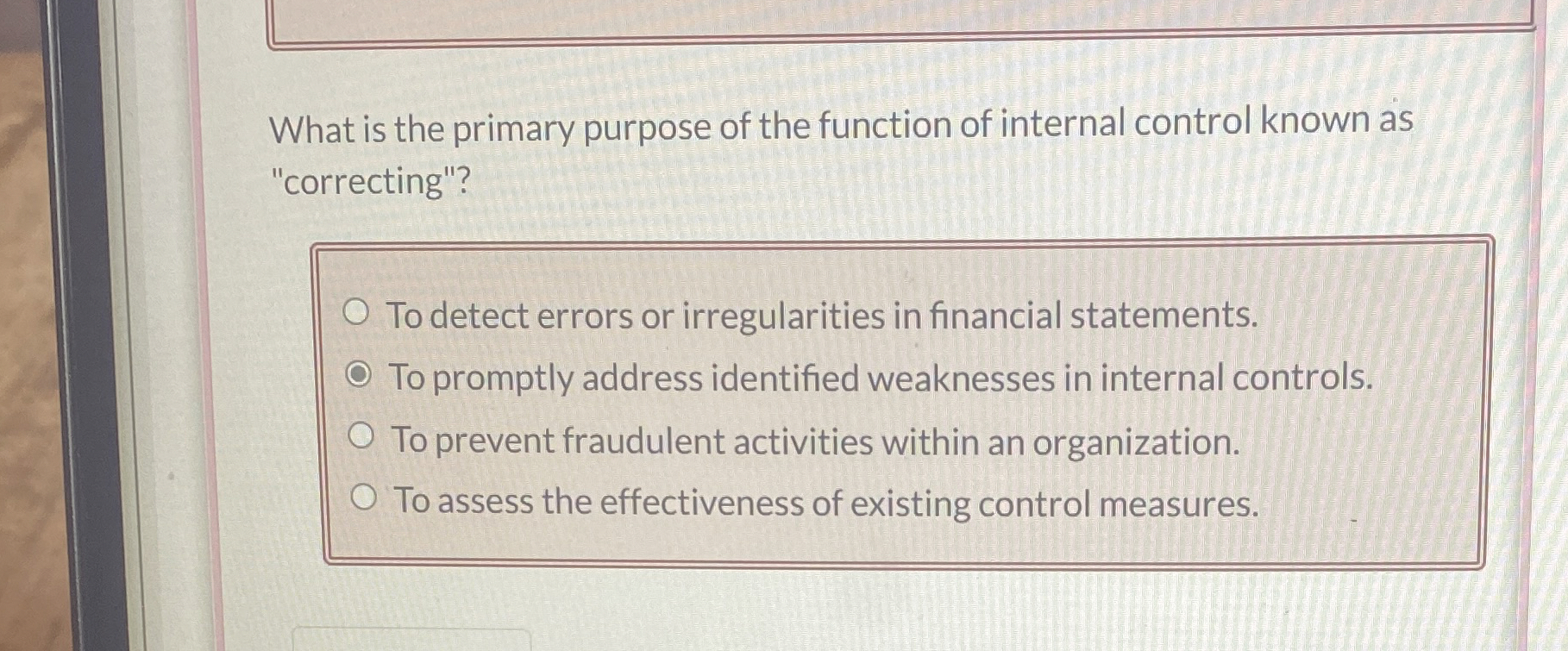 Solved What is the primary purpose of the function of | Chegg.com