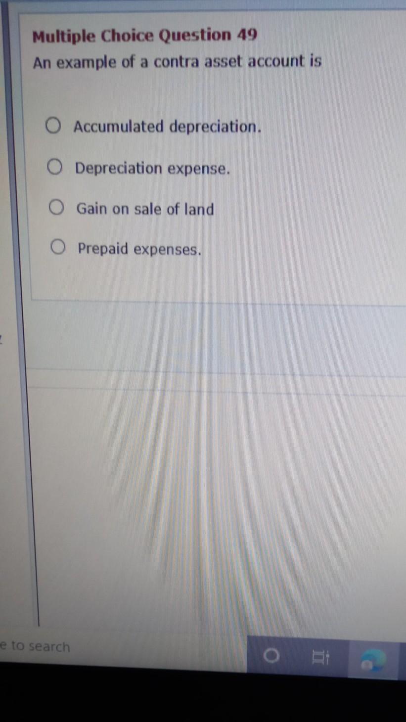 Solved Multiple Choice Question 49 An example of a contra | Chegg.com