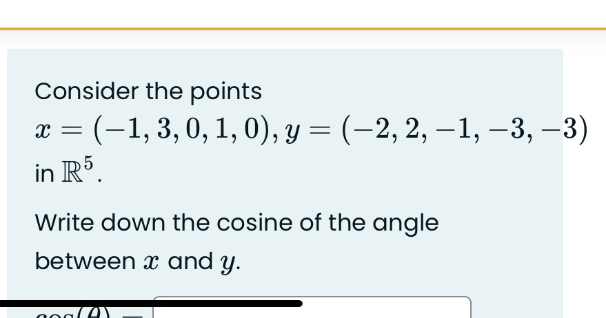 Solved Consider the pointsx=(-1,3,0,1,0),y=(-2,2,-1,-3,-3) | Chegg.com