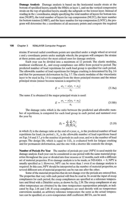 KENPAVE Non-linear Analysis Pavement foundation | Chegg.com