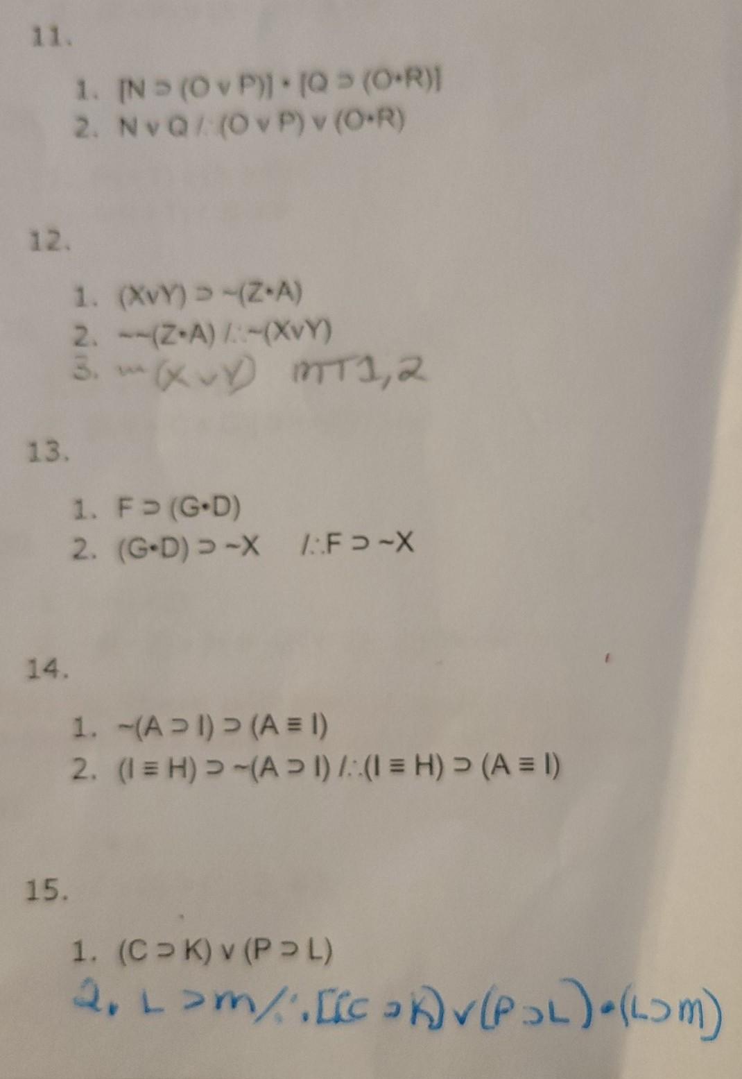 Solved Logic-Natural Deduction 8 Rules of Implication | Chegg.com