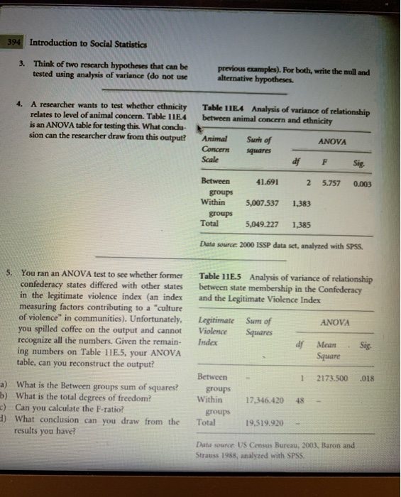 Solved Introduction to Social Statistics 3. Think of two | Chegg.com