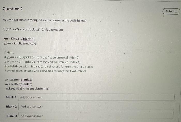 Solved DBSCAN (density-based spatial clustering of | Chegg.com