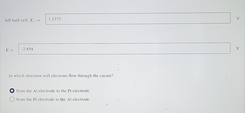 Solved Write the line notation for the following cell. V Pt | Chegg.com