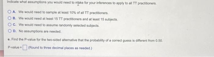 Solved ar Therapeutic touch (TT) practitioners claim to | Chegg.com