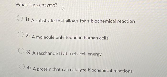 Solved The enzyme's substrate you will be using in this lab | Chegg.com