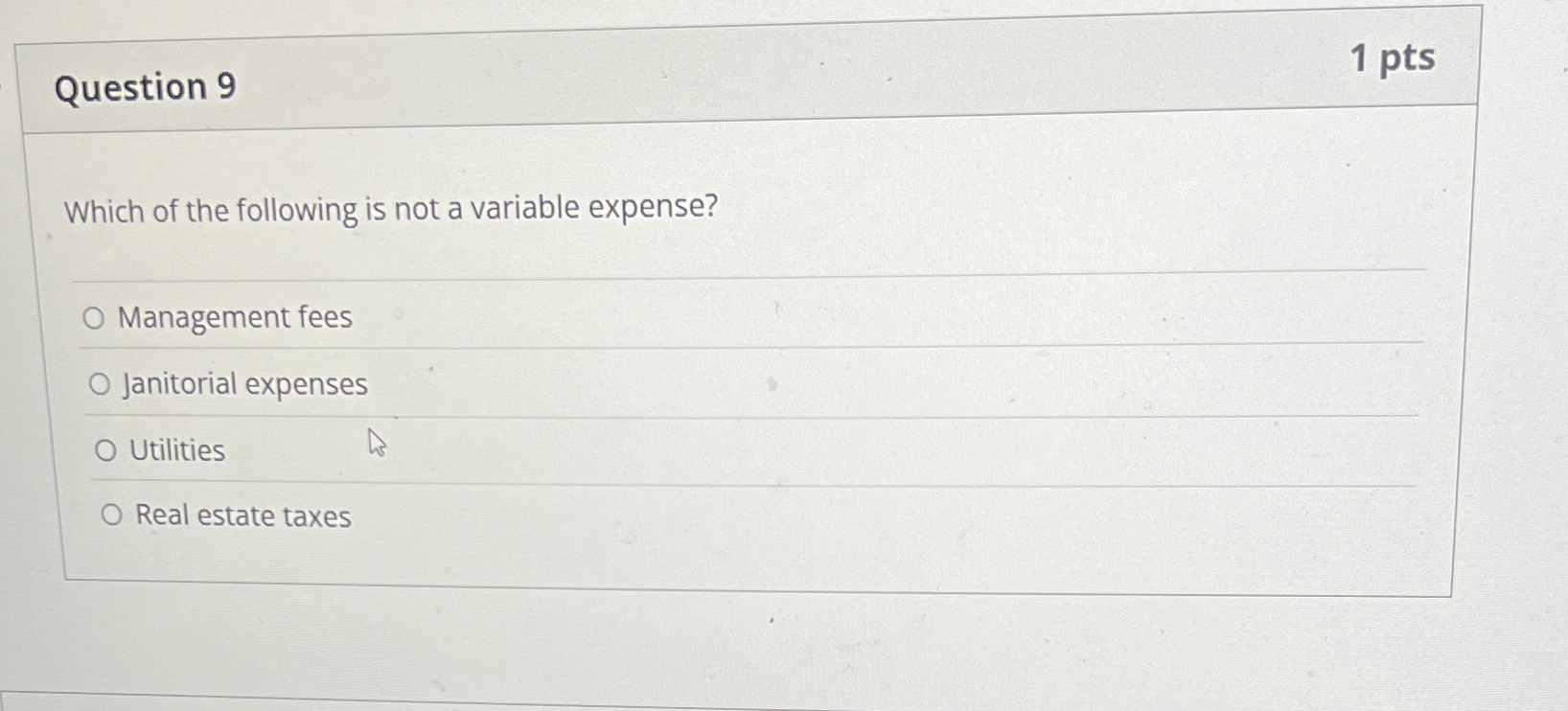 Solved Question 91 ﻿ptsWhich of the following is not a | Chegg.com