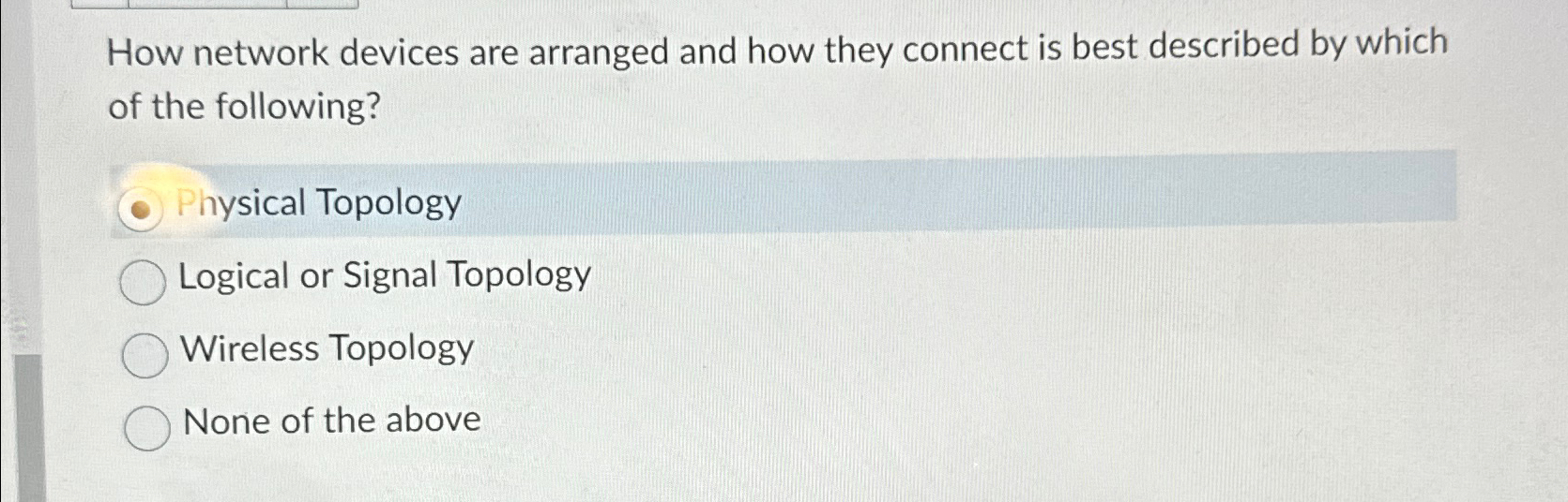 Solved How network devices are arranged and how they connect | Chegg.com