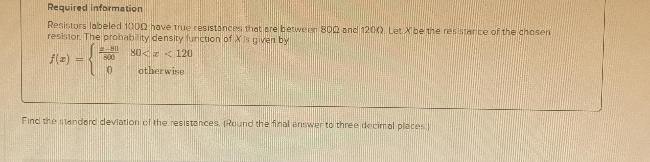Solved Required informationResistors labeled 100Ω ﻿have true | Chegg.com