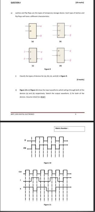 QUESTION 20 mark atches and follows we the types of | Chegg.com
