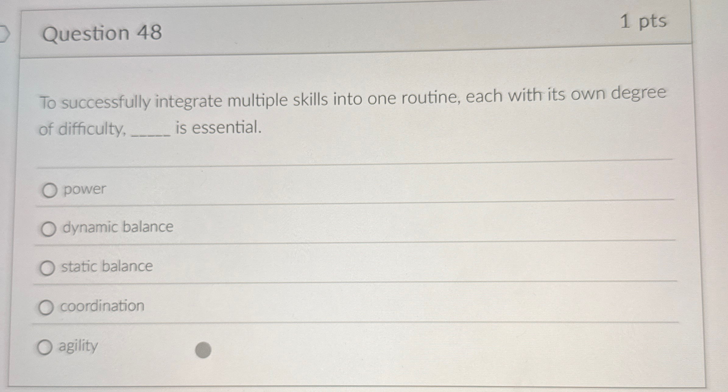 Solved Question 481 ﻿ptsTo successfully integrate multiple | Chegg.com