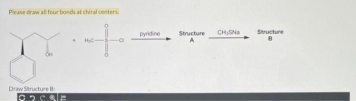 Solved For the following synthetic scheme, draw the | Chegg.com