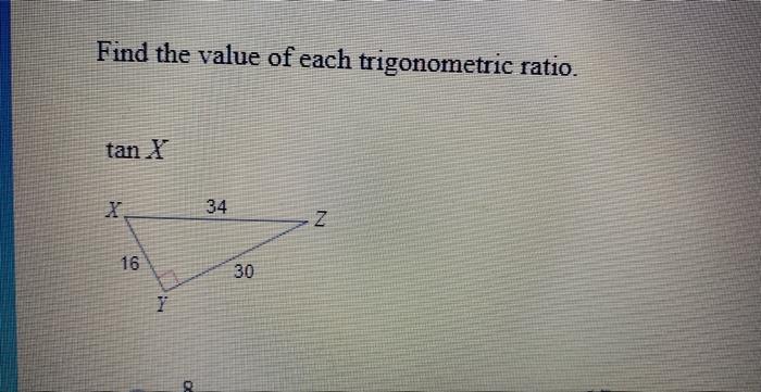 Solved Apply The Tangent Ratio:Find the value of each | Chegg.com